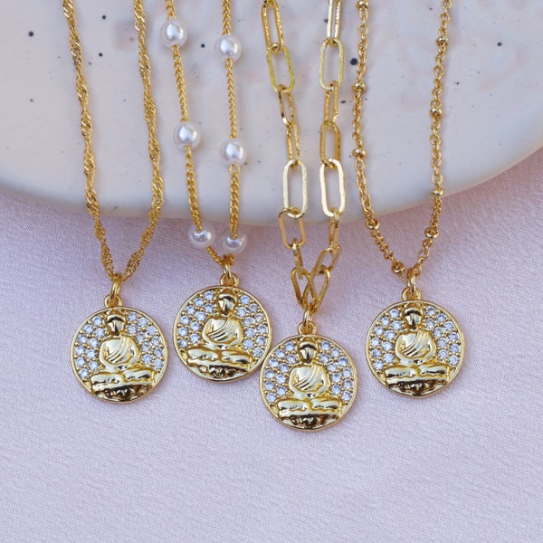 Gold Buddha Coin - Etsy