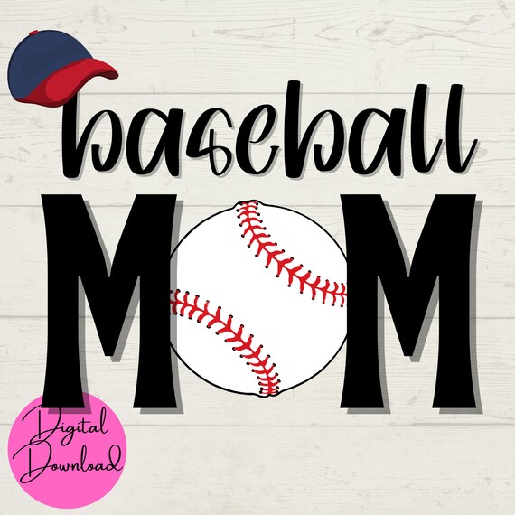 Baseball Mom Svg Baseball Svg Mom Svg Baseball Cap Svg Etsy