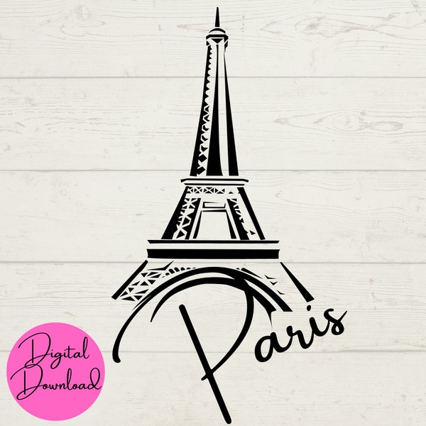 Paris Svg - Etsy