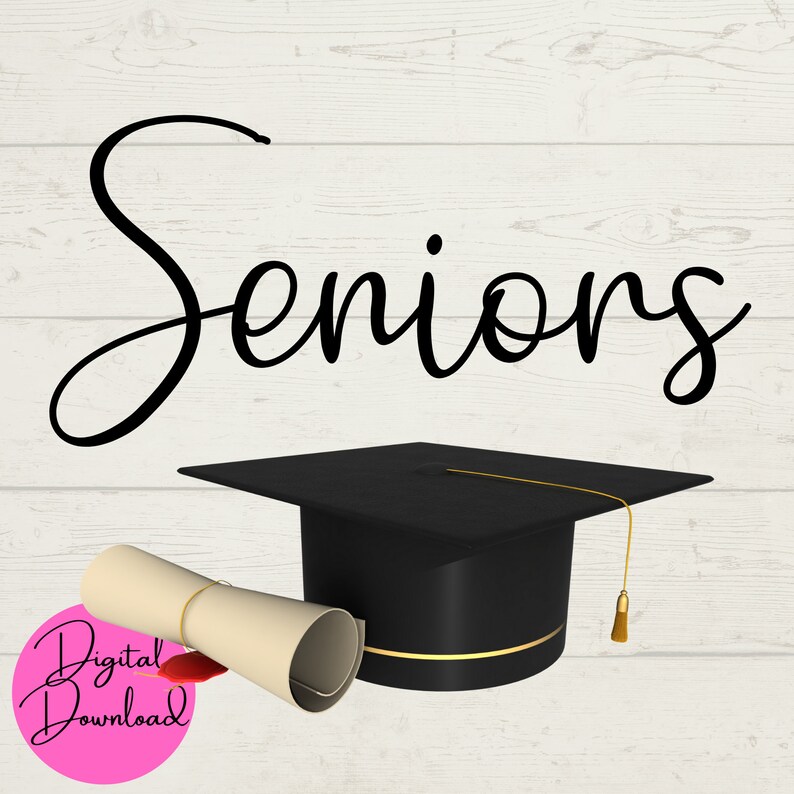 Seniors SVG, Senior Class 2022 SVG, Graduation Cap SVG, Graduation Day ...