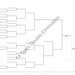14-team Single and Double Elimination Playoff Brackets | PDF JPG and Hi ...
