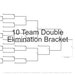 10-team Single and Double Elimination Playoff Brackets PDF and Hi ...