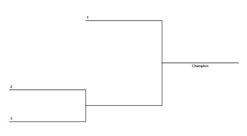 Instant Download: 10 Single and Double Elimination Playoff Bracket ...