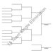 14-team Single and Double Elimination Playoff Brackets | PDF JPG and Hi ...