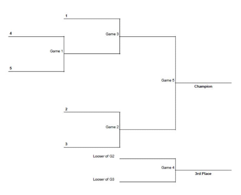 Instant Download: 10 Single and Double Elimination Playoff Bracket ...