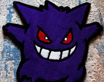 Gengar Rug - Etsy
