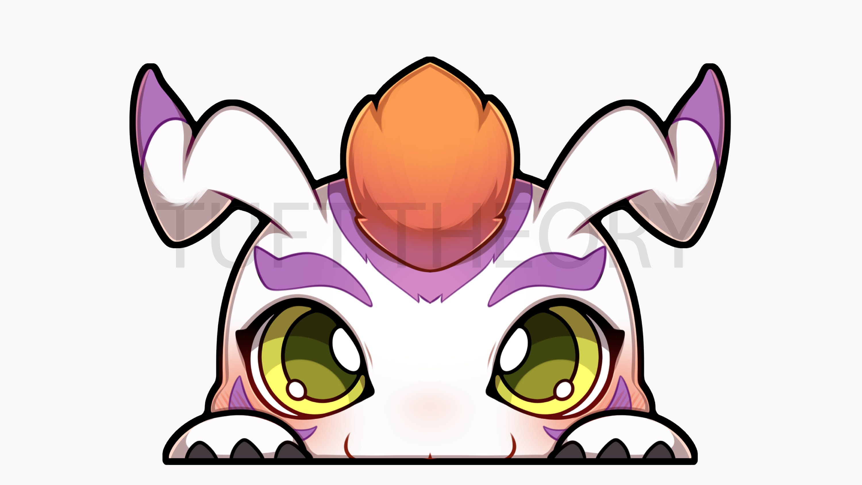 Digi Peeker Stickers - Etsy