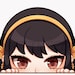 Anime Spy Peeker Stickers - Etsy