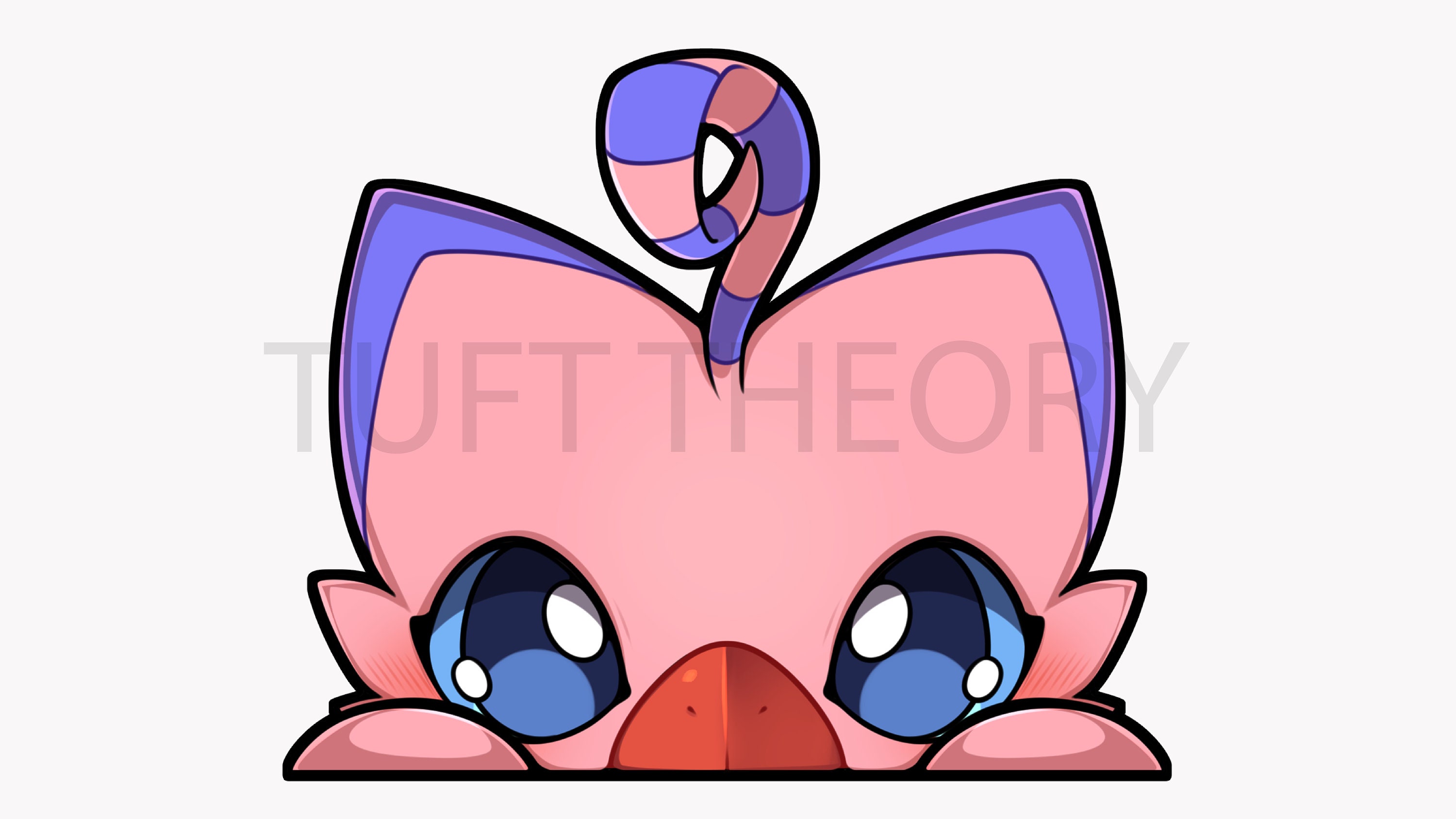 Digi Peeker Stickers - Etsy