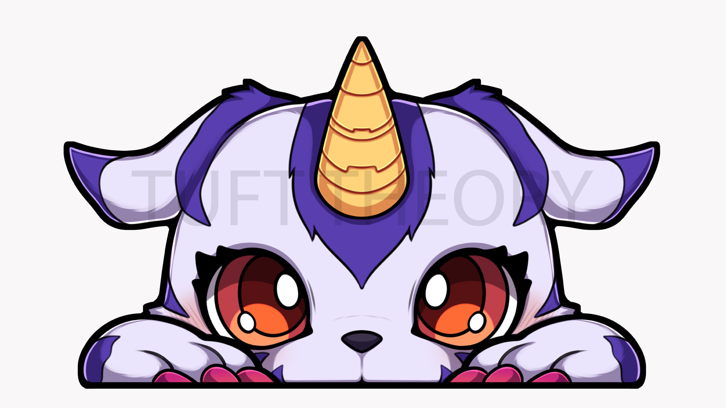 Digi Peeker Stickers - Etsy