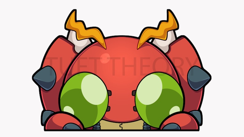 Digi Peeker Stickers - Etsy