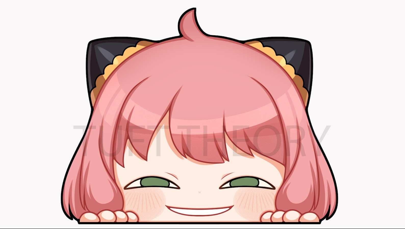 Anime Spy Peeker Stickers - Etsy