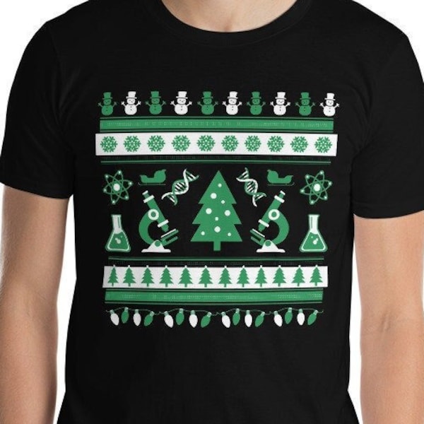 Ugly Christmas Sweater Microbiology - Etsy