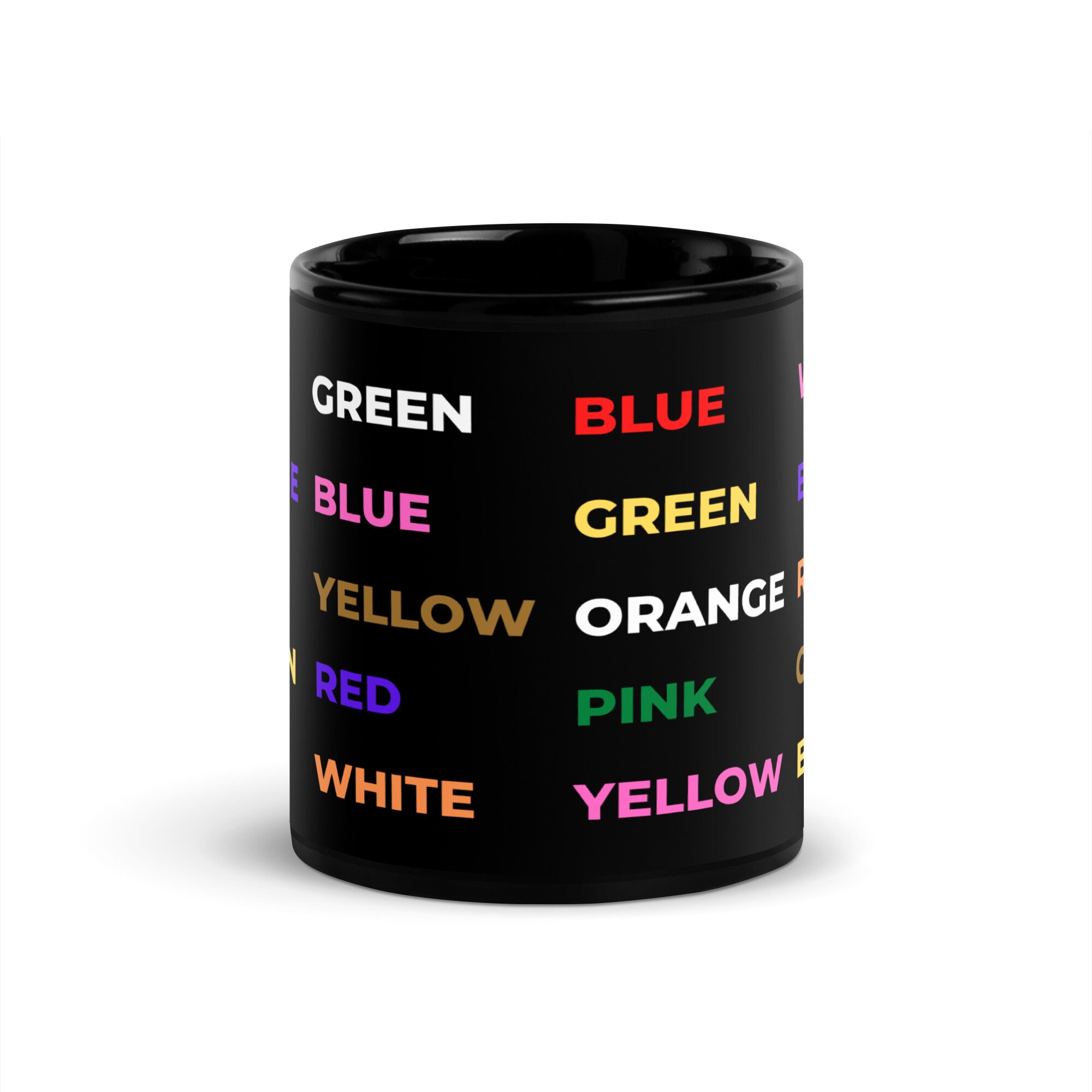 Stroop Test Mug Stoop Effect Mug Psychology Mug Cognitive - Etsy