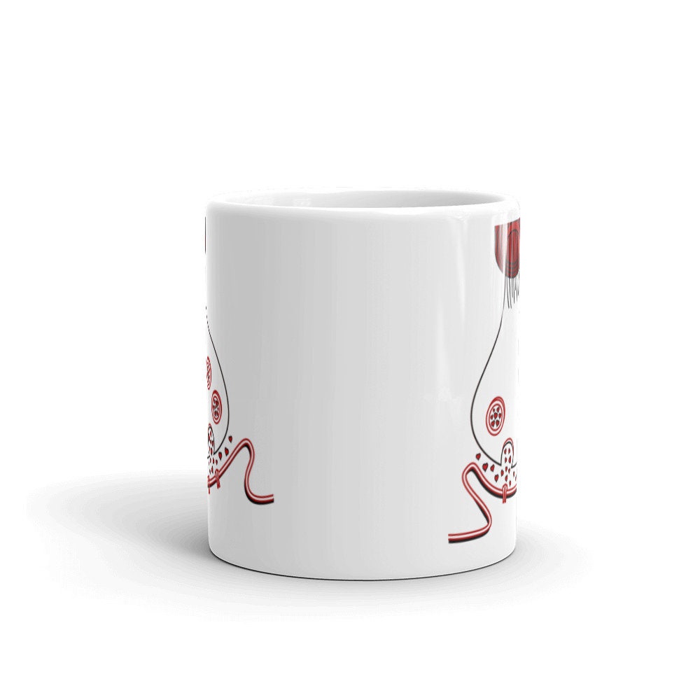 Valentine's Day Psychology Mug Valentine's Day Neuroscience Mug ...