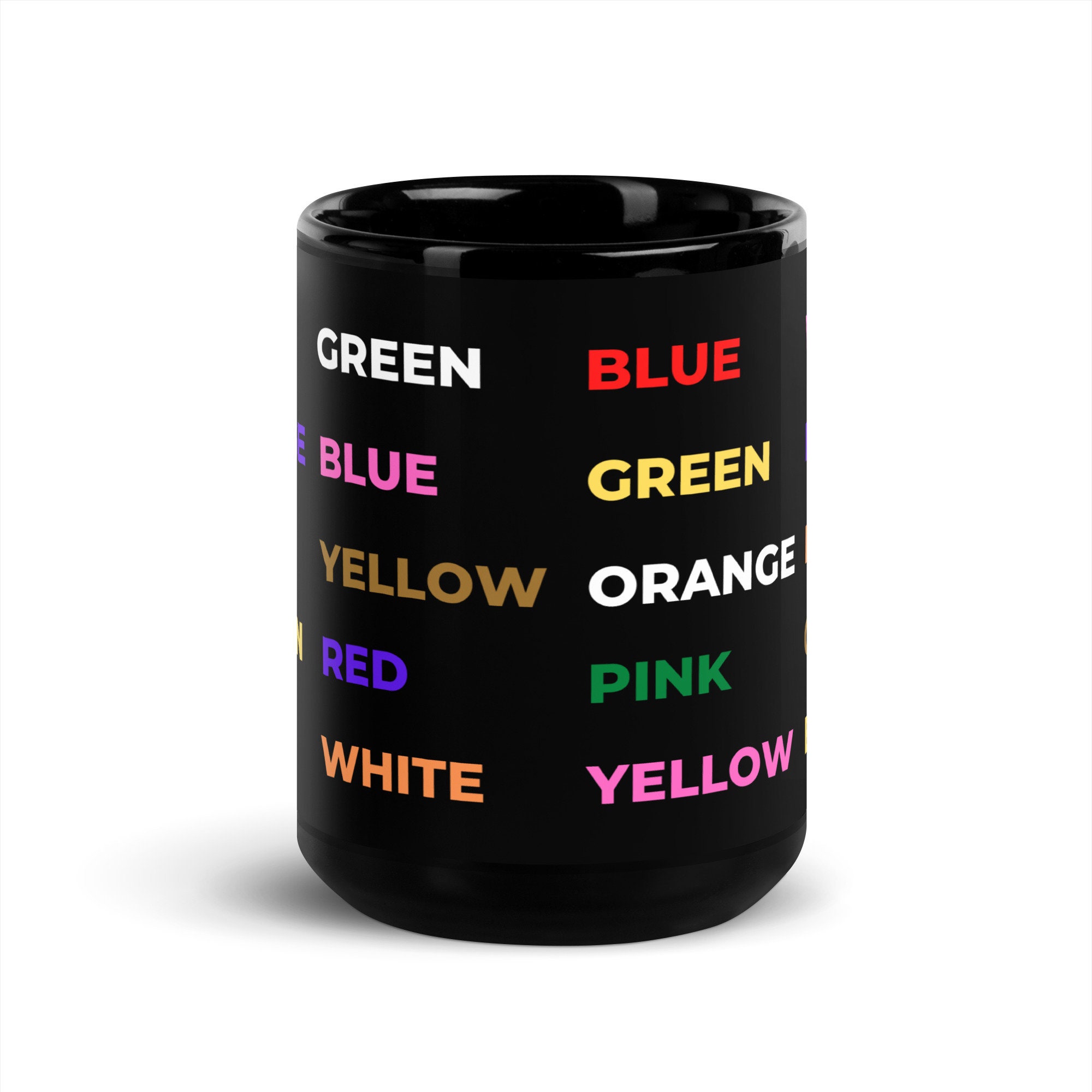 Stroop Test Mug Stoop Effect Mug Psychology Mug Cognitive - Etsy