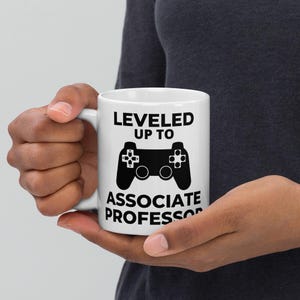 Associate Professor Gift - Leveled up to Associate Professor Mug ...