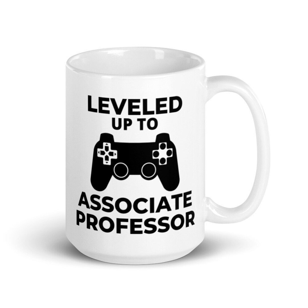 Associate Professor Gift Leveled up to Associate Professor Mug Tenure ...