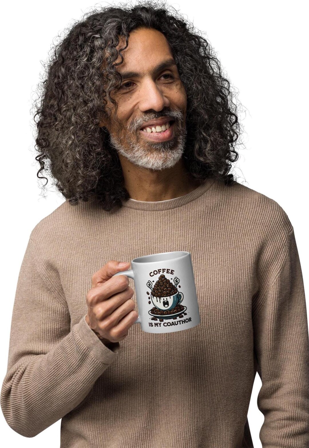Coffee is My Coauthor Mug | Funny Faculty Gift | Peer Review | Academic Publishing | Journal ...