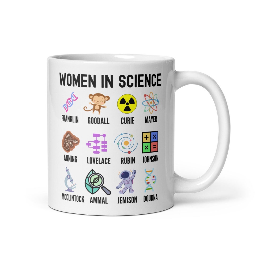 Women in Science Mug | Female Scientist | Women's History Month | Women ...