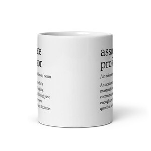 Funny Associate Professor Definition Mug | Professor Tenure Gift ...