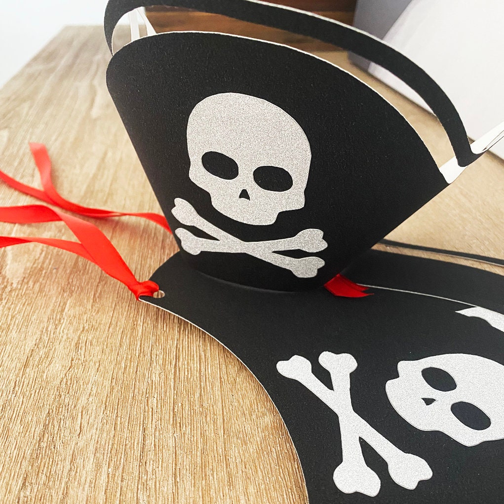 Pirate Hat Crown Crown Birthday Party Decor - Etsy