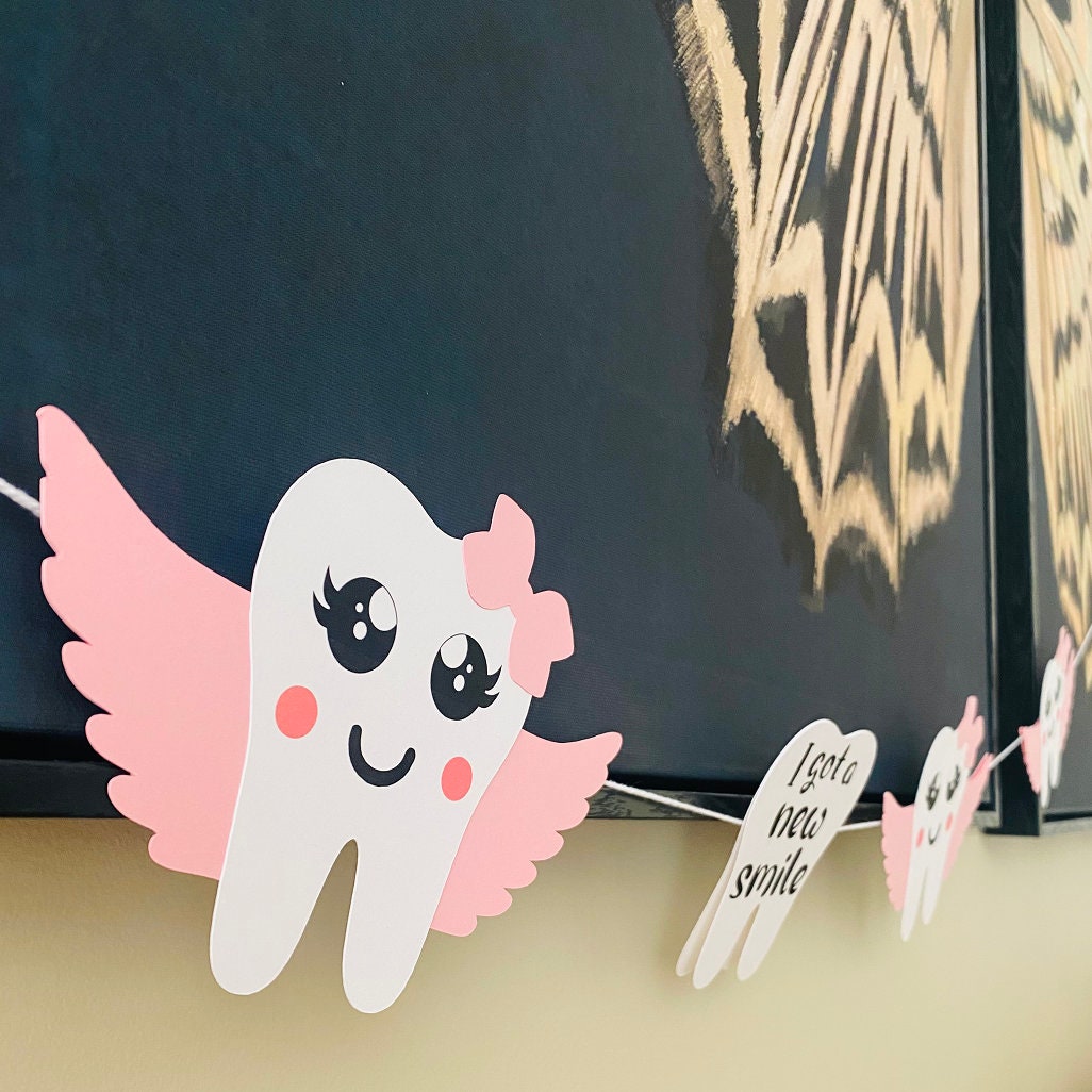 First Tooth Party Decor Banner - Etsy