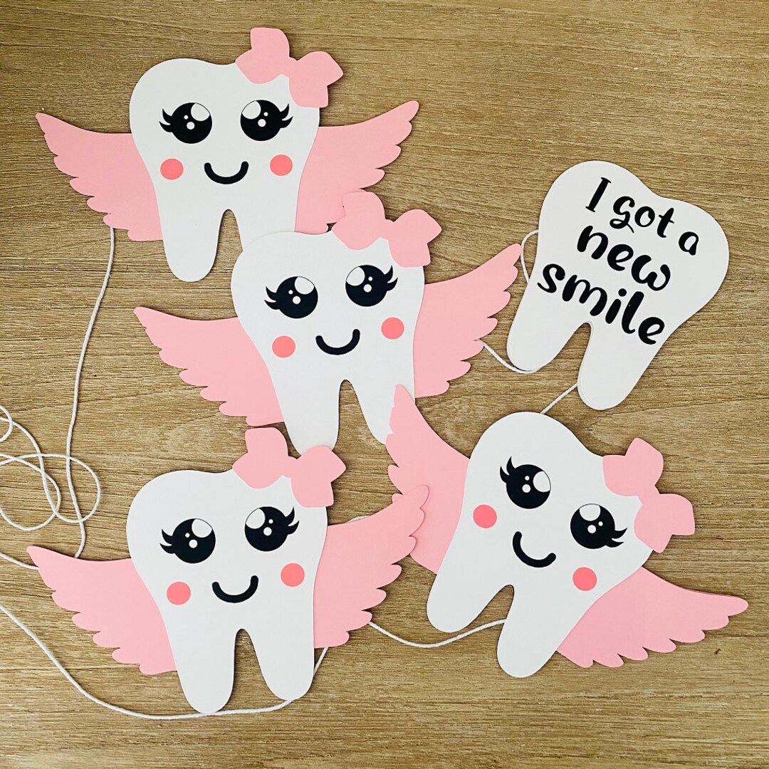 First Tooth Party Decor Banner - Etsy