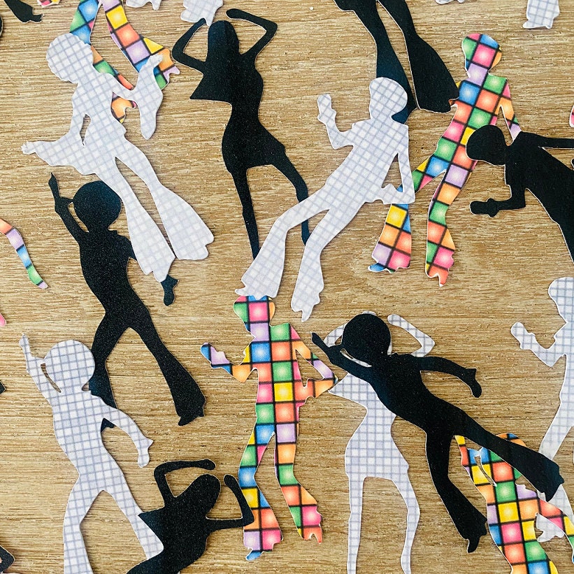 Retro Disco Party Birthday Party Decor Confetti - Etsy