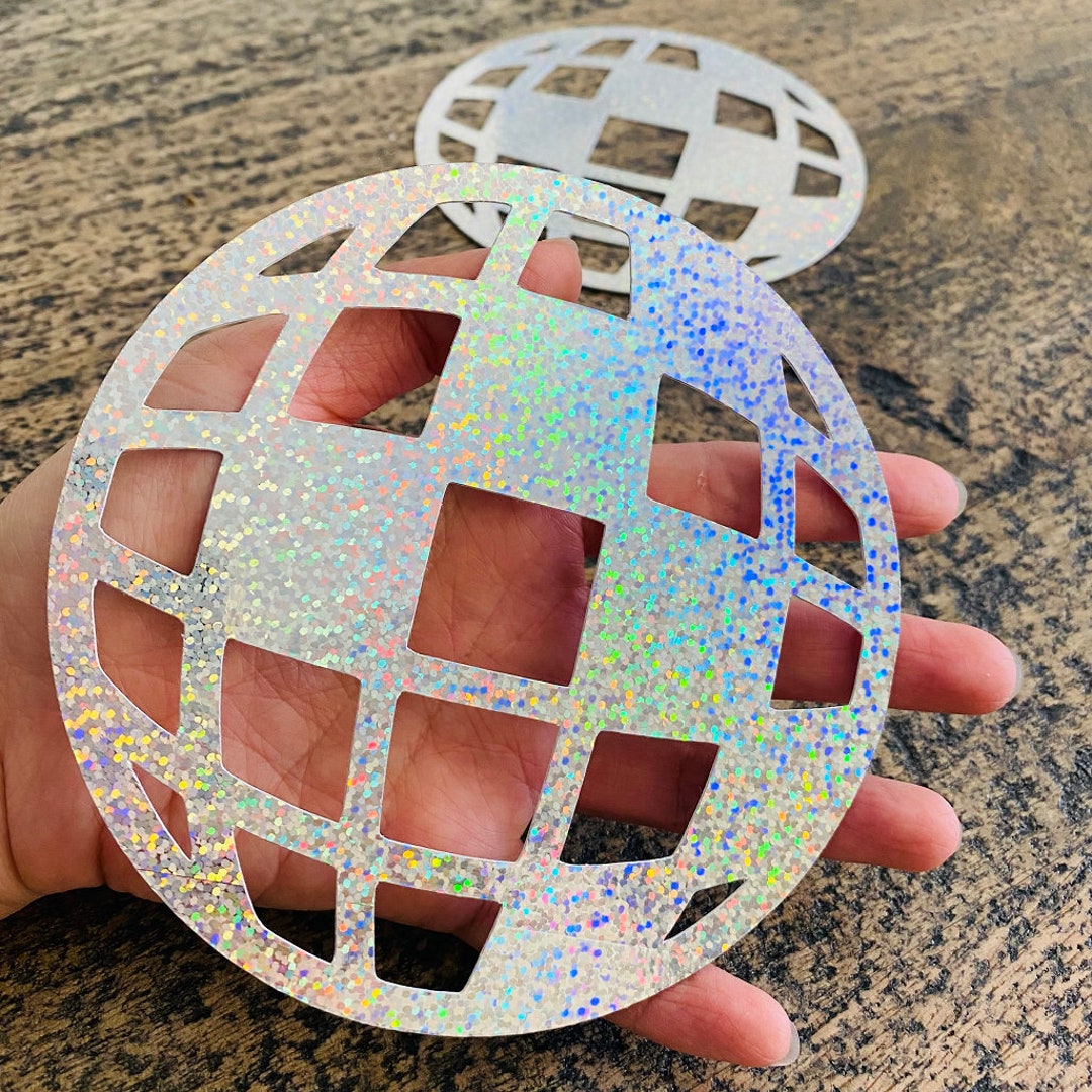 Large Disco Ball Birthday Party Decor Craft DIY Confetti - Etsy