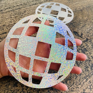 Large Disco Ball Birthday Party Decor Craft DIY Confetti - Etsy