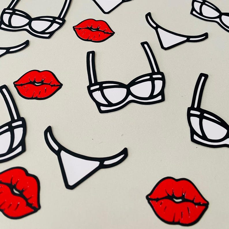 Bachelorette Confetti | Hen Party Decorations | Bridal Shower Table ...