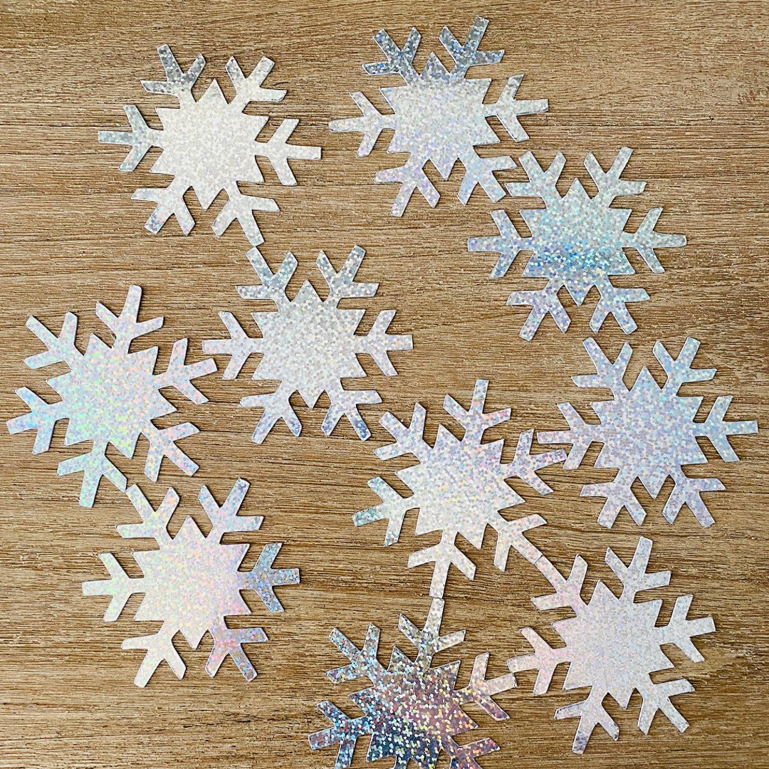 Frozen Snowflake Hologram Birthday Party Craft DIY Decor Confetti - Etsy