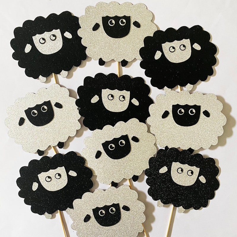 Sheep Cake Topper - Etsy