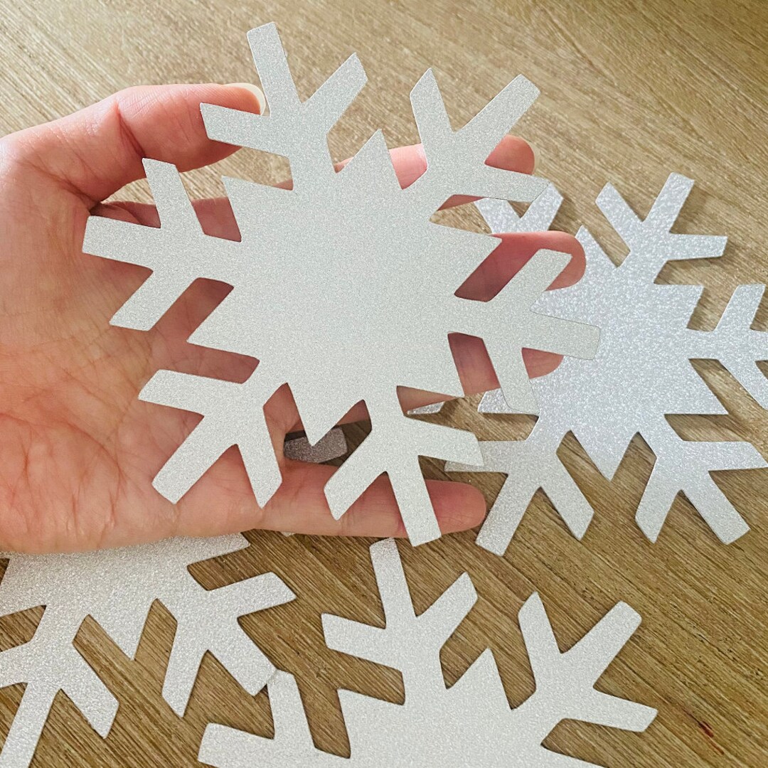 Frozen Snowflake Birthday Party Craft DIY Decor Confetti - Etsy