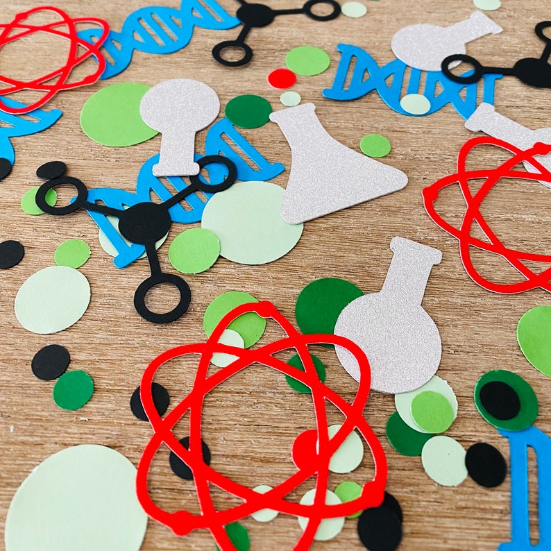 Science Lab Birthday Party Decor Craft DIY Confetti - Etsy Australia