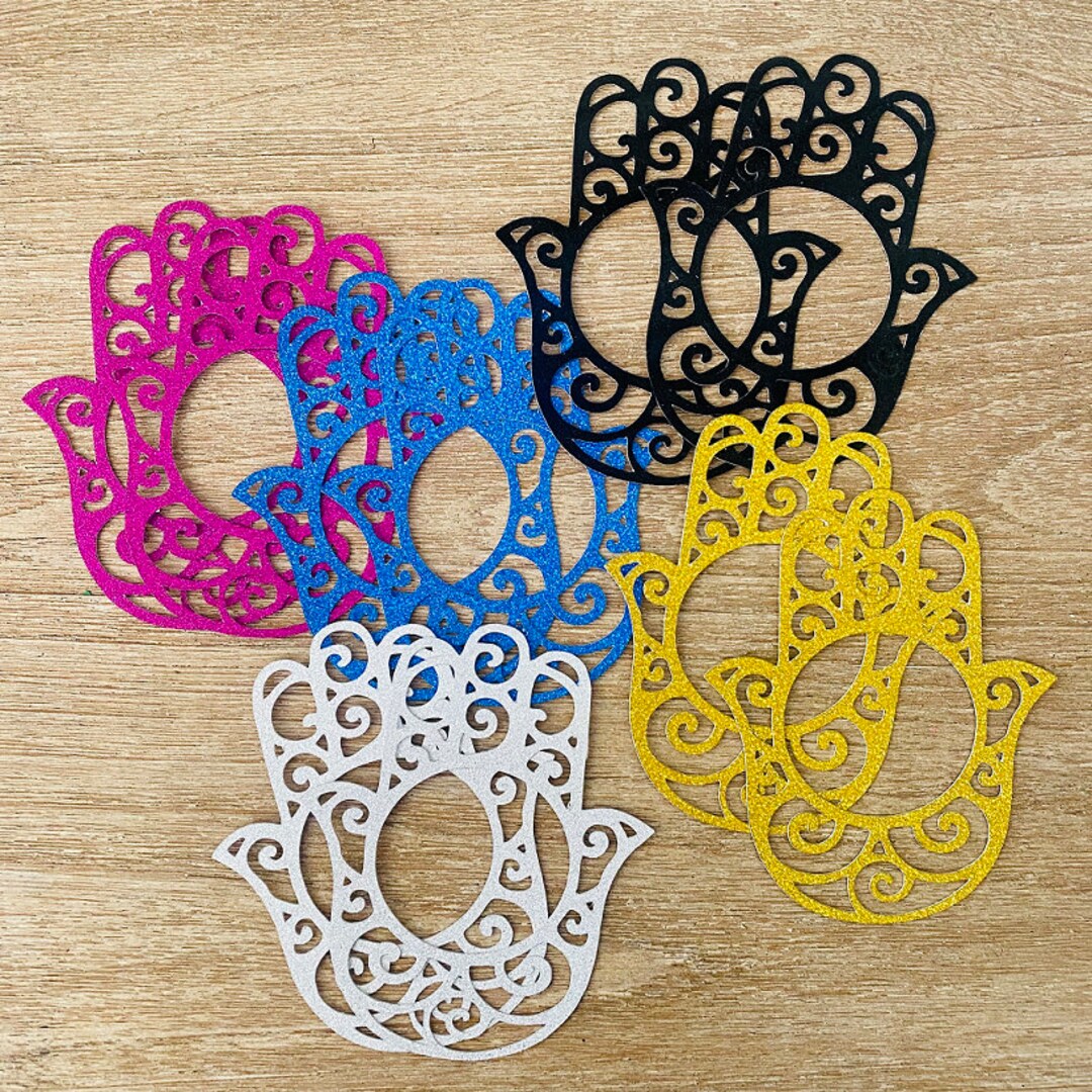 Hamsa Birthday Party Decor Craft DIY Confetti - Etsy