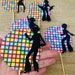 Retro Disco Birthday Party Decor Cupcake Topper - Etsy
