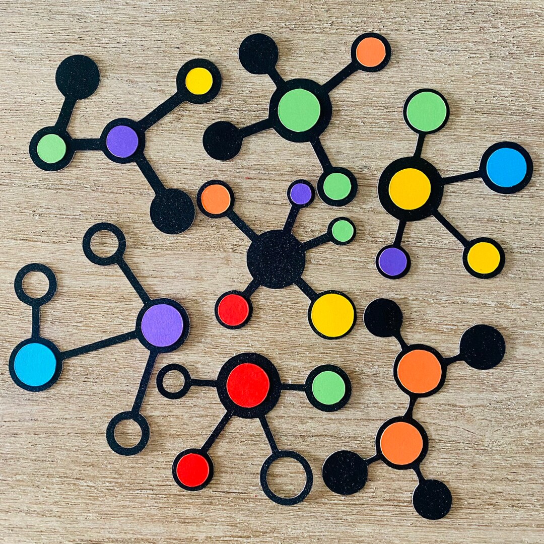 Molecule Science Birthday Party Decor Confetti - Etsy