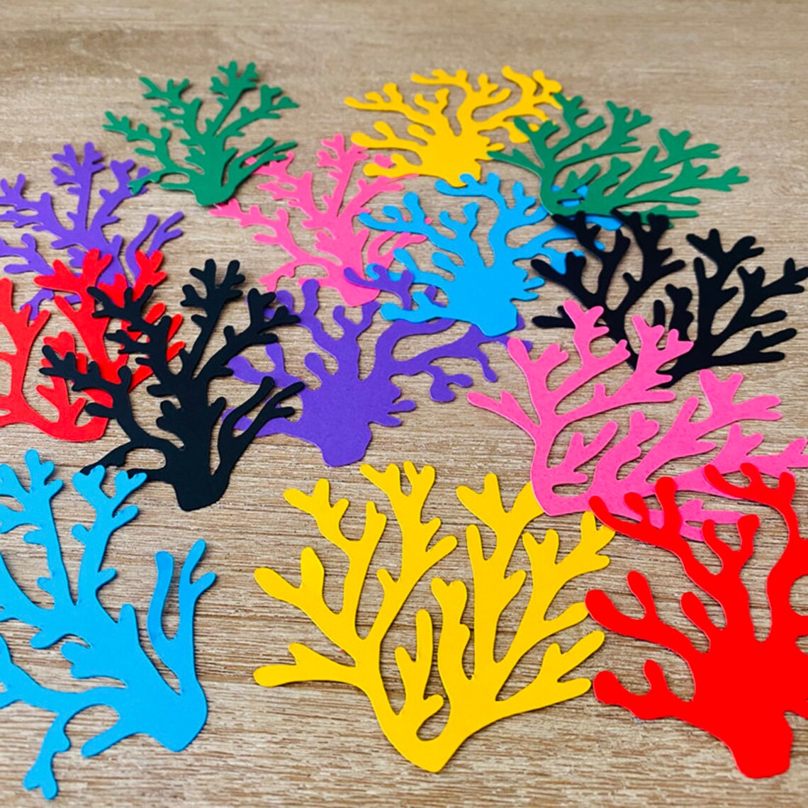 Under the Sea Coral Party Birthday Party Decor Confetti - Etsy