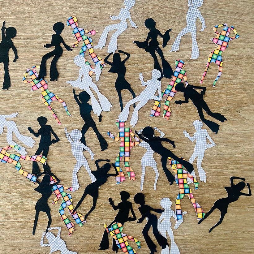 Retro Disco Party Birthday Party Decor Confetti - Etsy