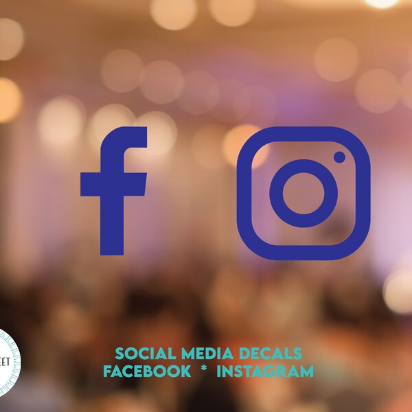 Facebook and Instagram Stickers - Etsy