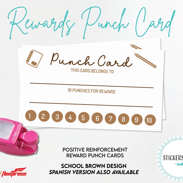 Reward Cards - Etsy