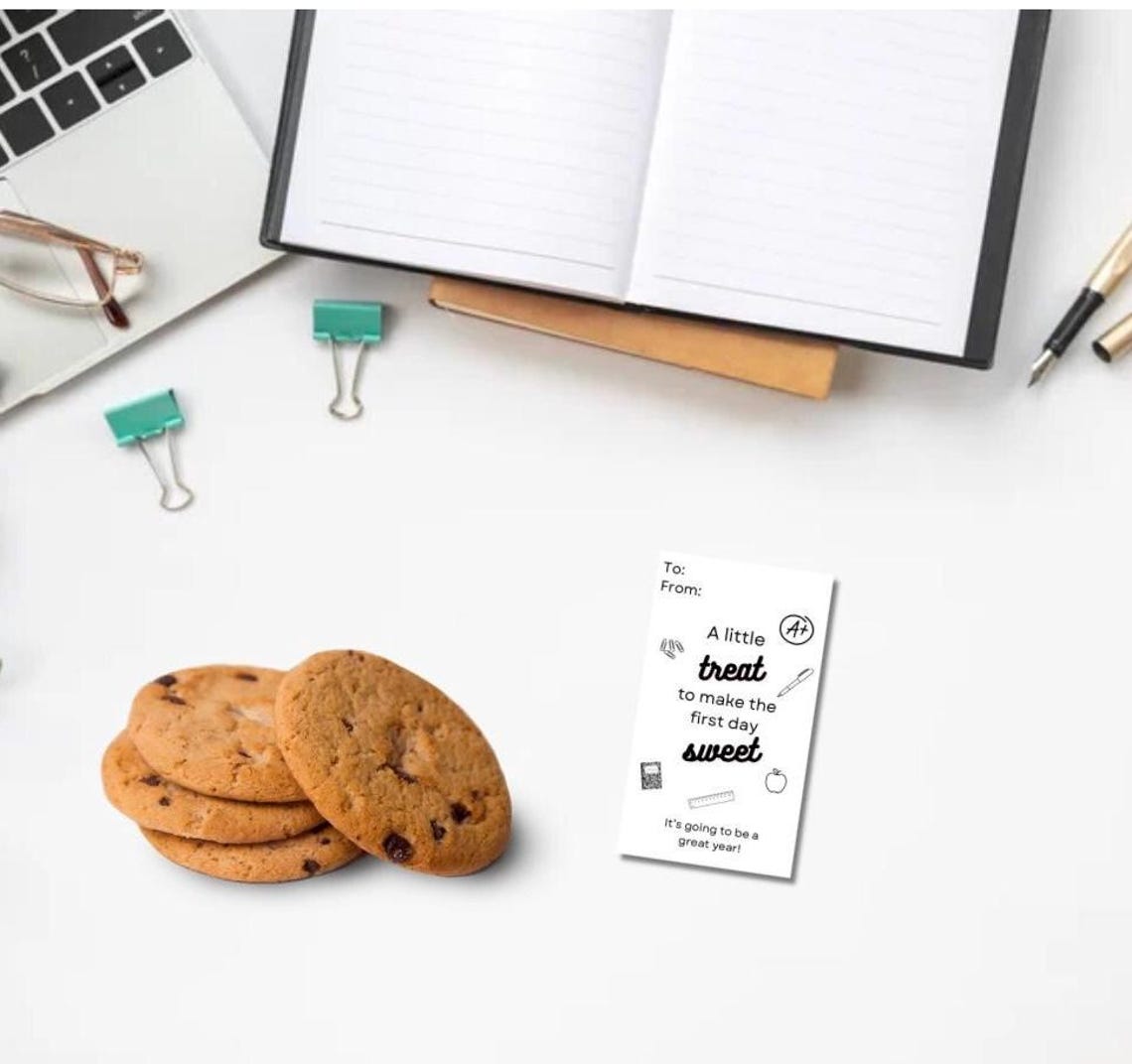 Back to School Gift Tags, Teacher Gift Tags, Sweet Treat Gift Tags ...