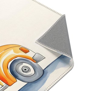 School Bus Rug | Girls Room Rug | Kids Area Rug | Activity Rug | Boys ...