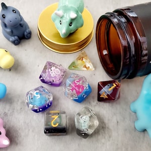 Dice Park Dinosaur Dice Set | D&D Dice | DND - Etsy