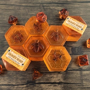 Honey Dice Soap (1.6oz/46g) Set | D&D Dice | DND - Etsy