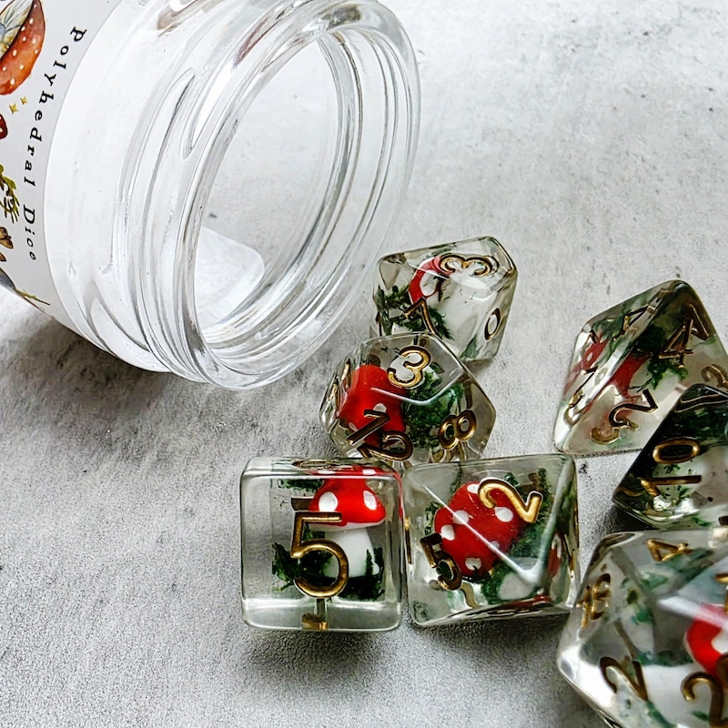 Rounded Dnd Dice Set - Etsy