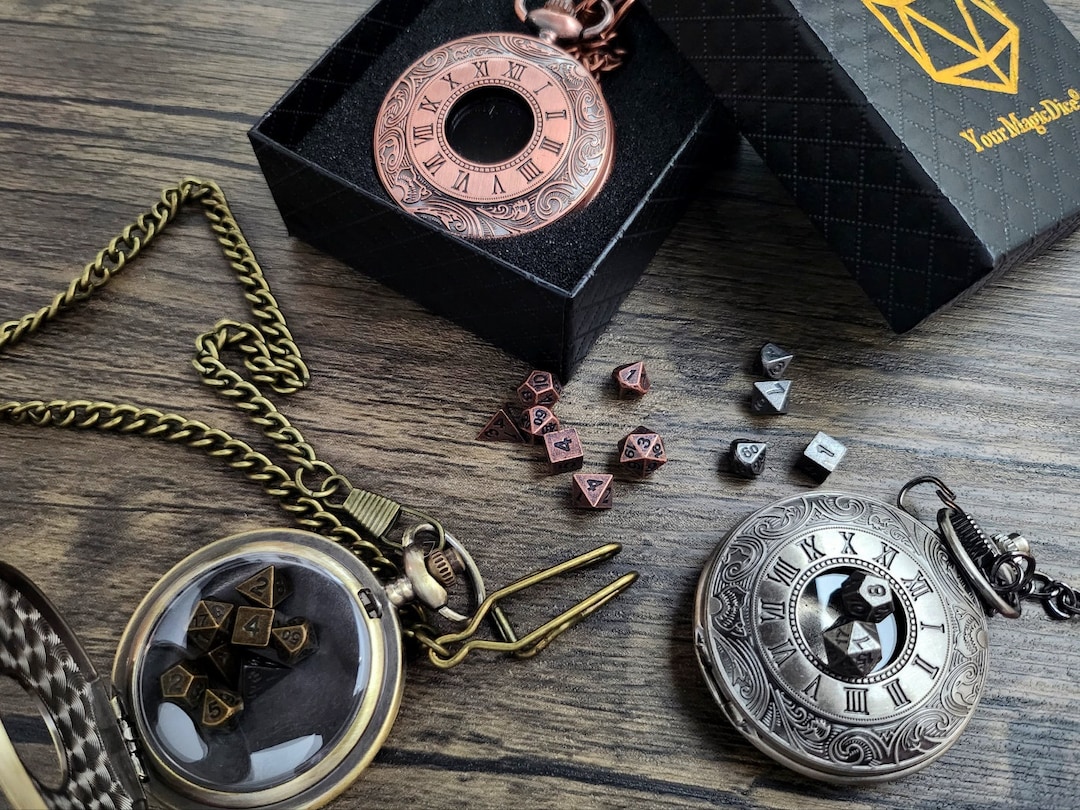 Vintage Pocket Watch Dice | D&D Dice | DND - Etsy