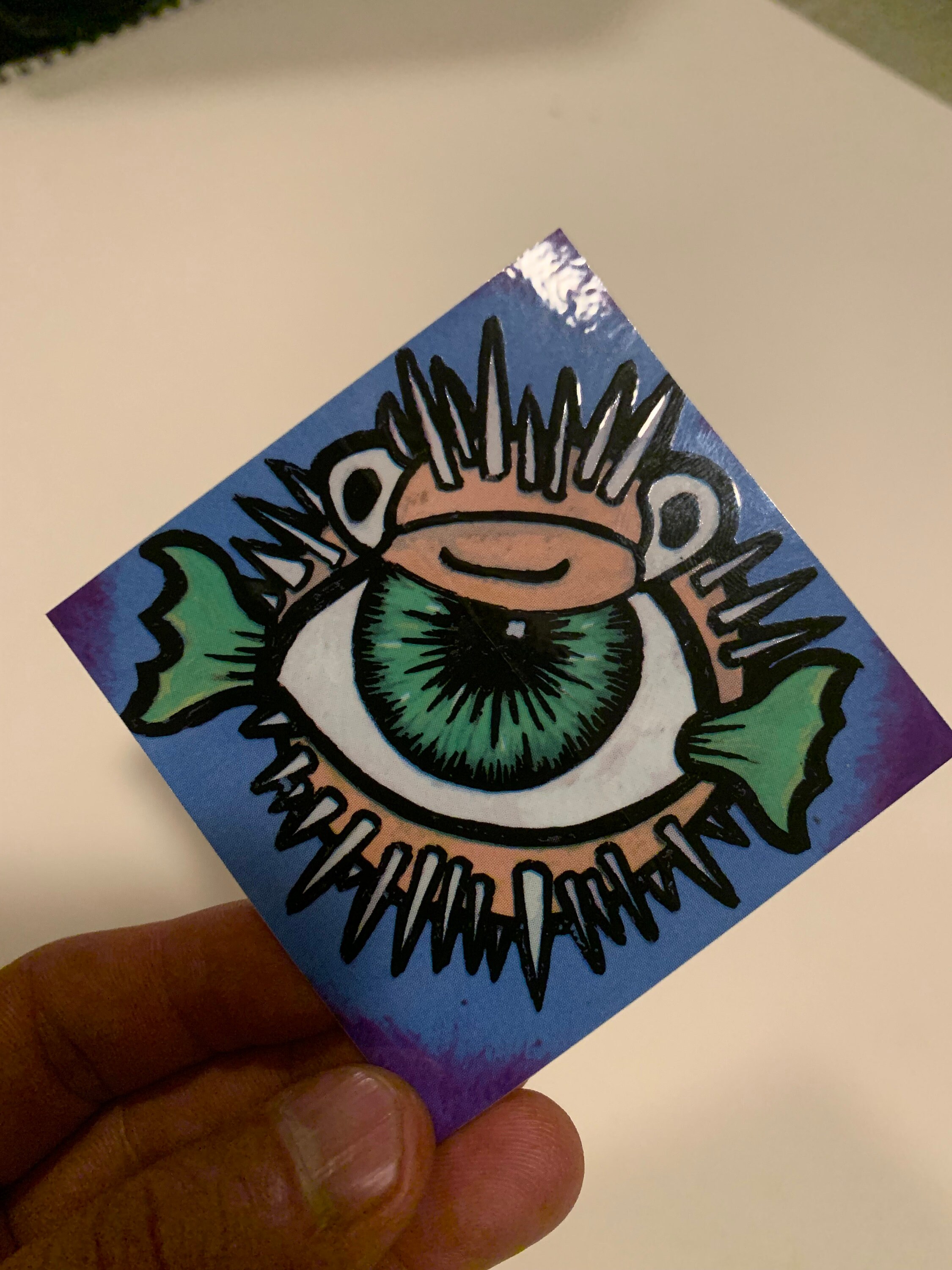 Pufferfish Sticker - Etsy